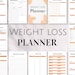 Weight Loss Planner: Fitness, Meal & Body Measurement Tracker (digital ...