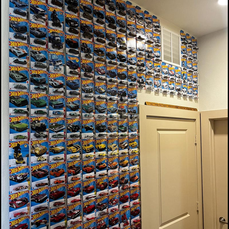Carded Hotwheels Display - Etsy