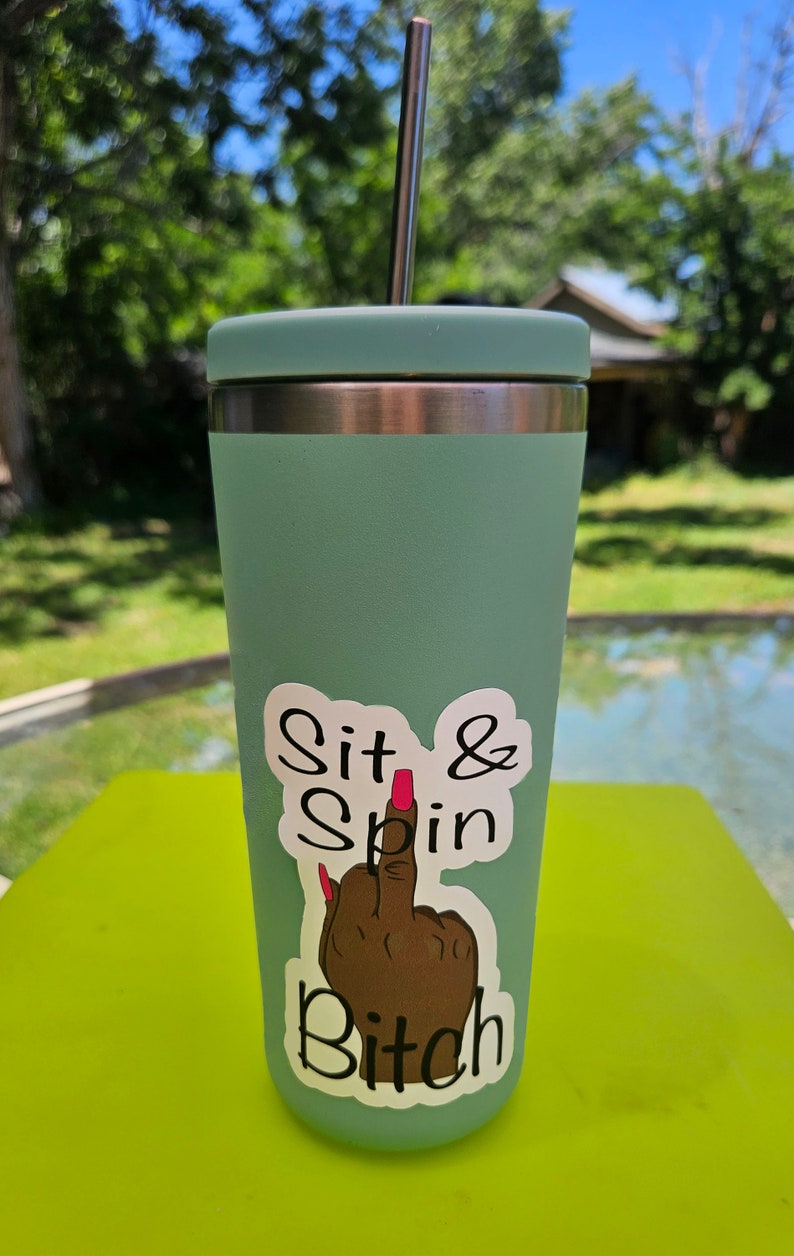 Vinyl Die Cut Sticker Middle Finger - Etsy