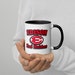 Edison Red Raiders Mug With Color Inside - Etsy