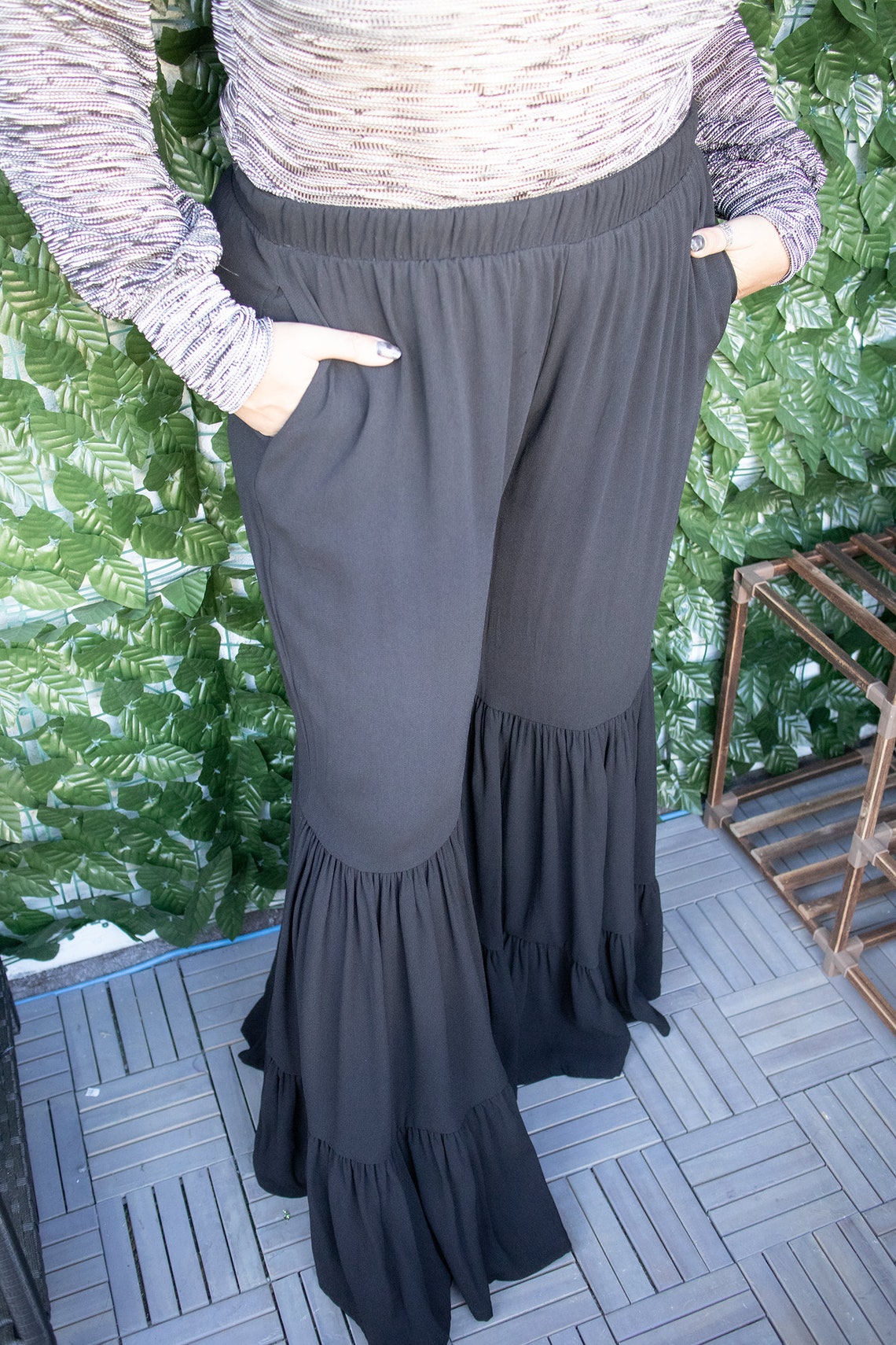 3 Tier Flow Pant - PDF Sewing Pattern - Etsy