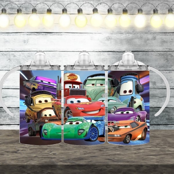 Cars Sippy Cups - Etsy