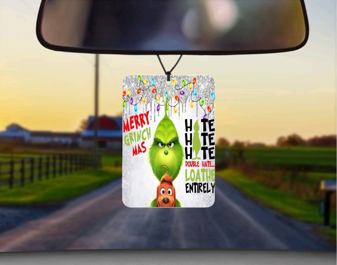 Grinch Air Freshner - Etsy