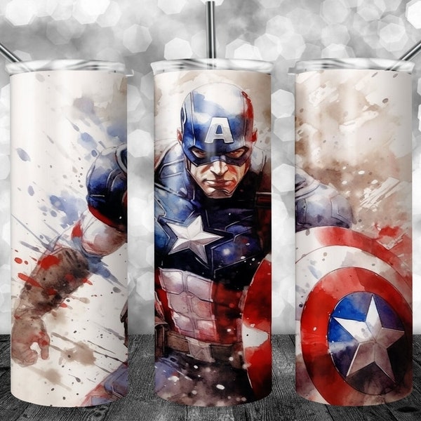 Captain America Decals - Etsy