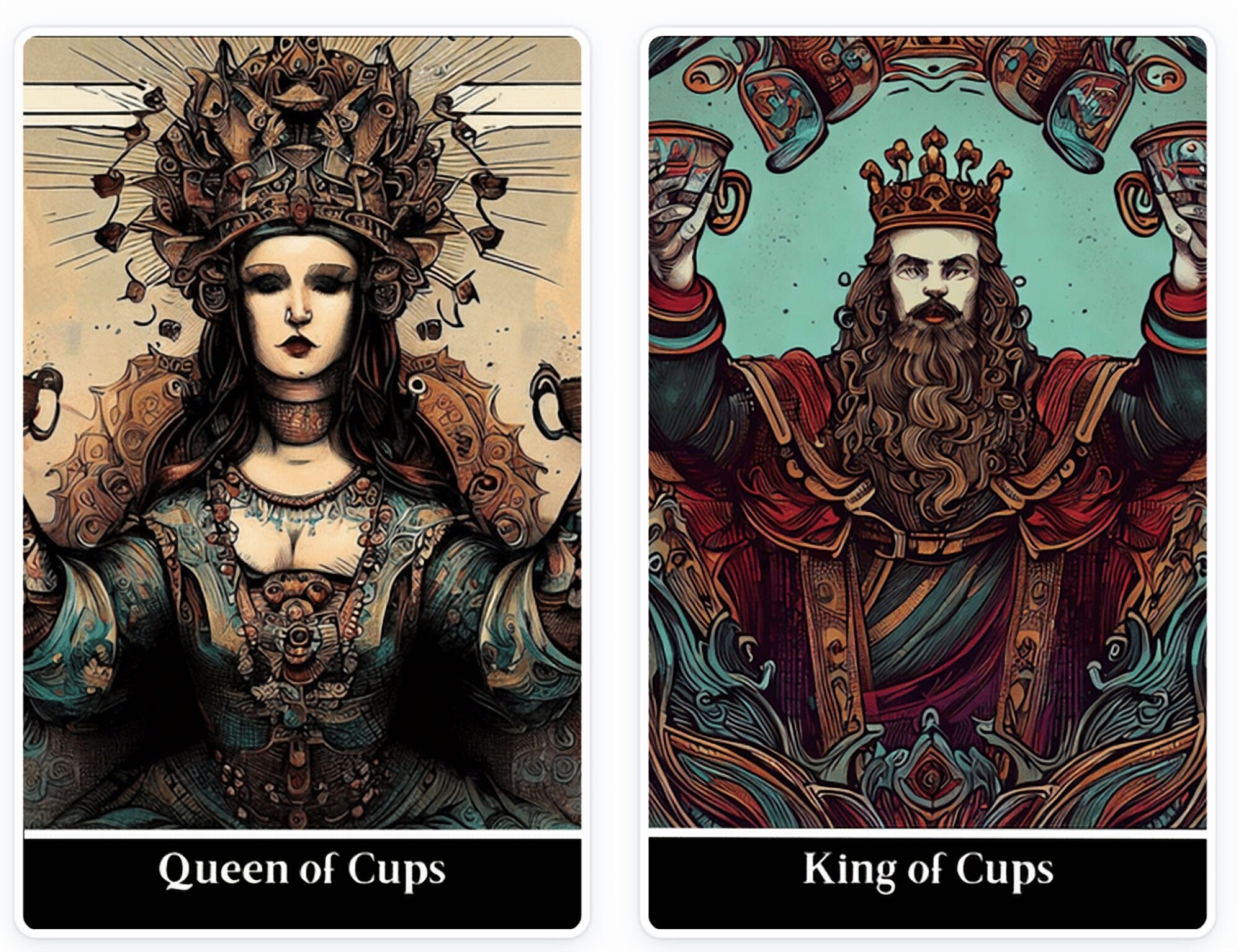 The Amathia Tarot Deck - Etsy Canada