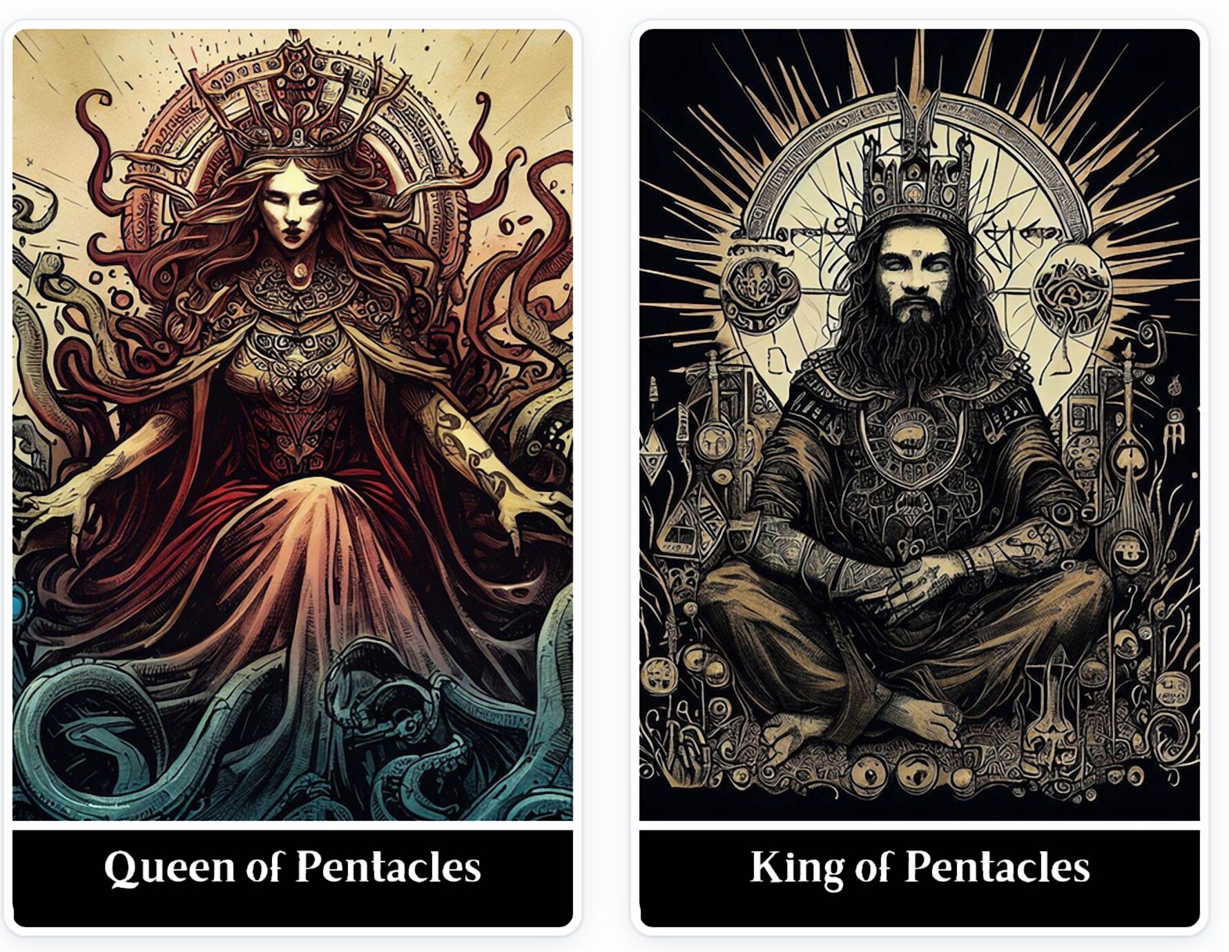 The Amathia Tarot Deck - Etsy Canada