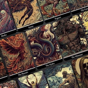 The Greek Mythos Oracle Deck - Etsy