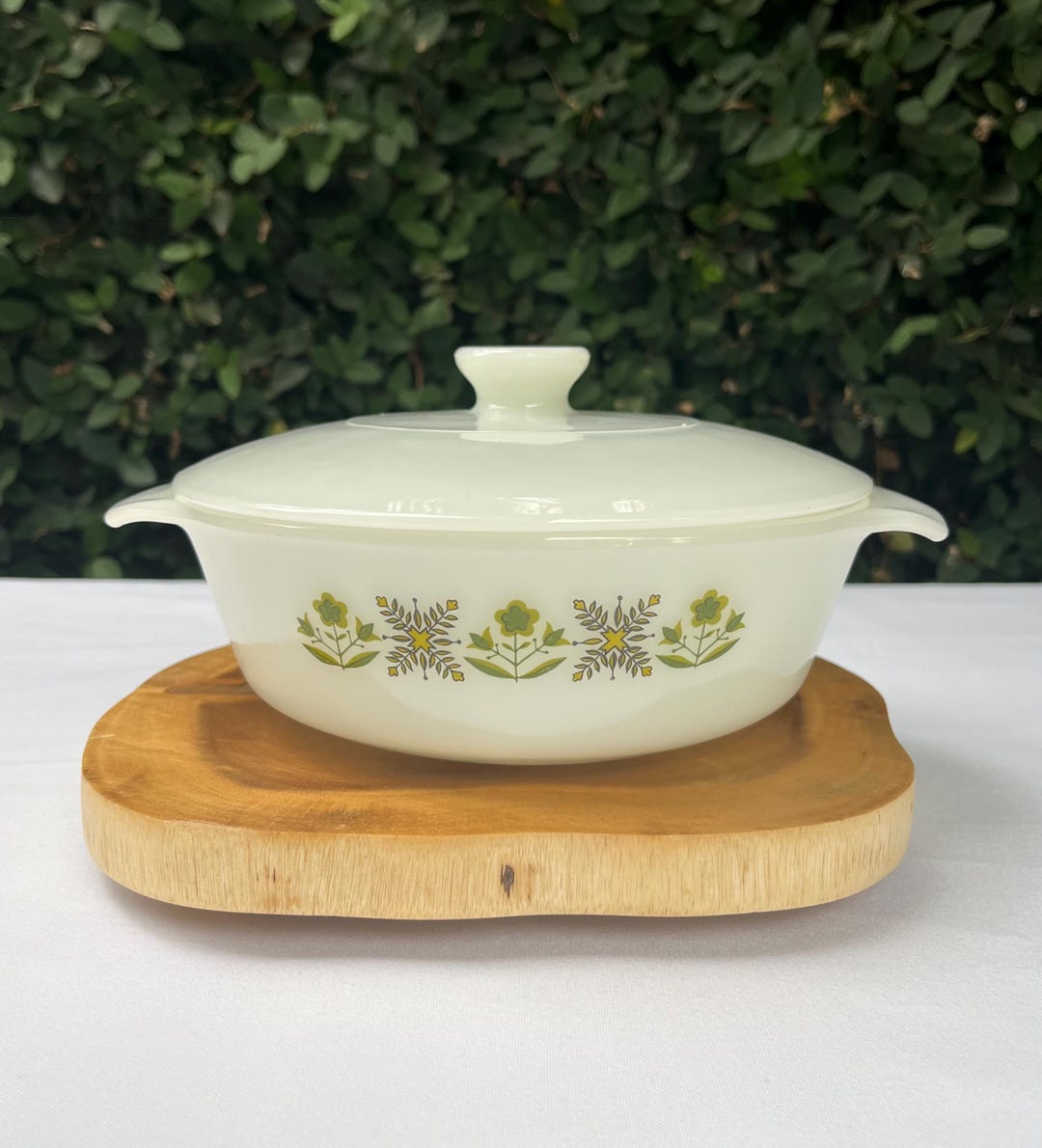Fire King Ovenware 1 Quart Casserole in Meadow Green - Etsy