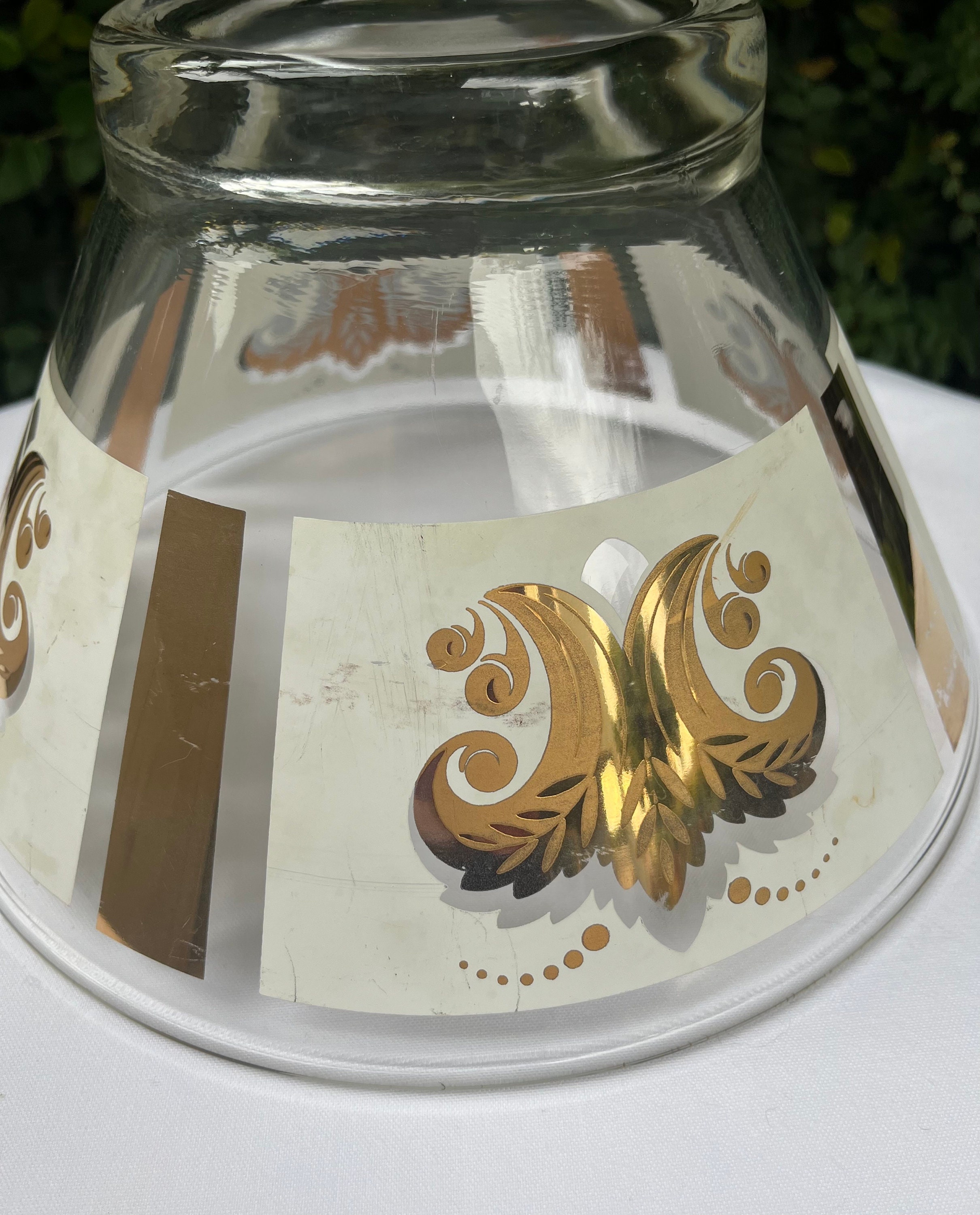 Anchor Hocking Fluer De Leis Pattern Chip and Dip Set - Etsy