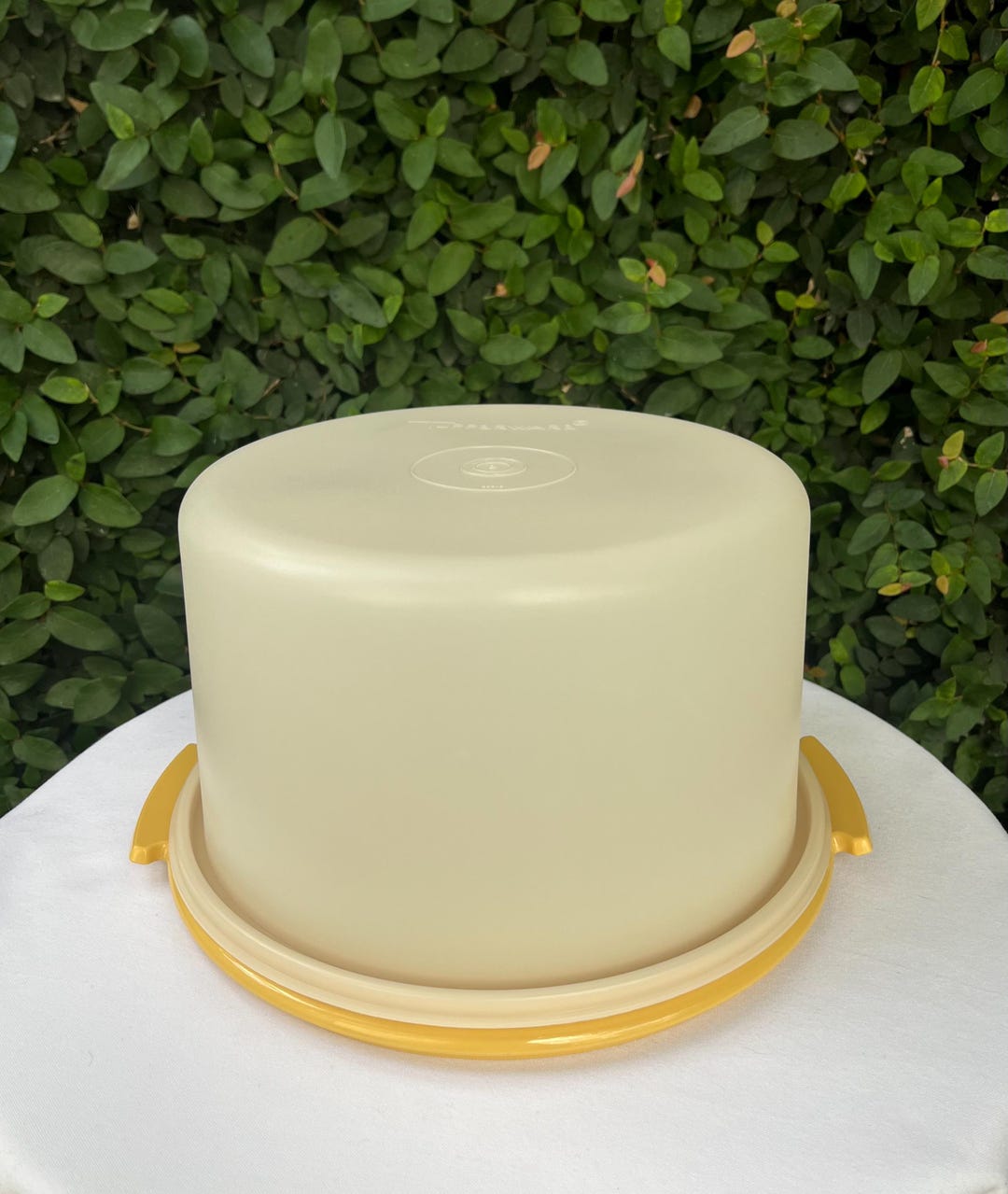 Tupperware Cake Taker/keeper/carrier in Harvest Gold - Etsy