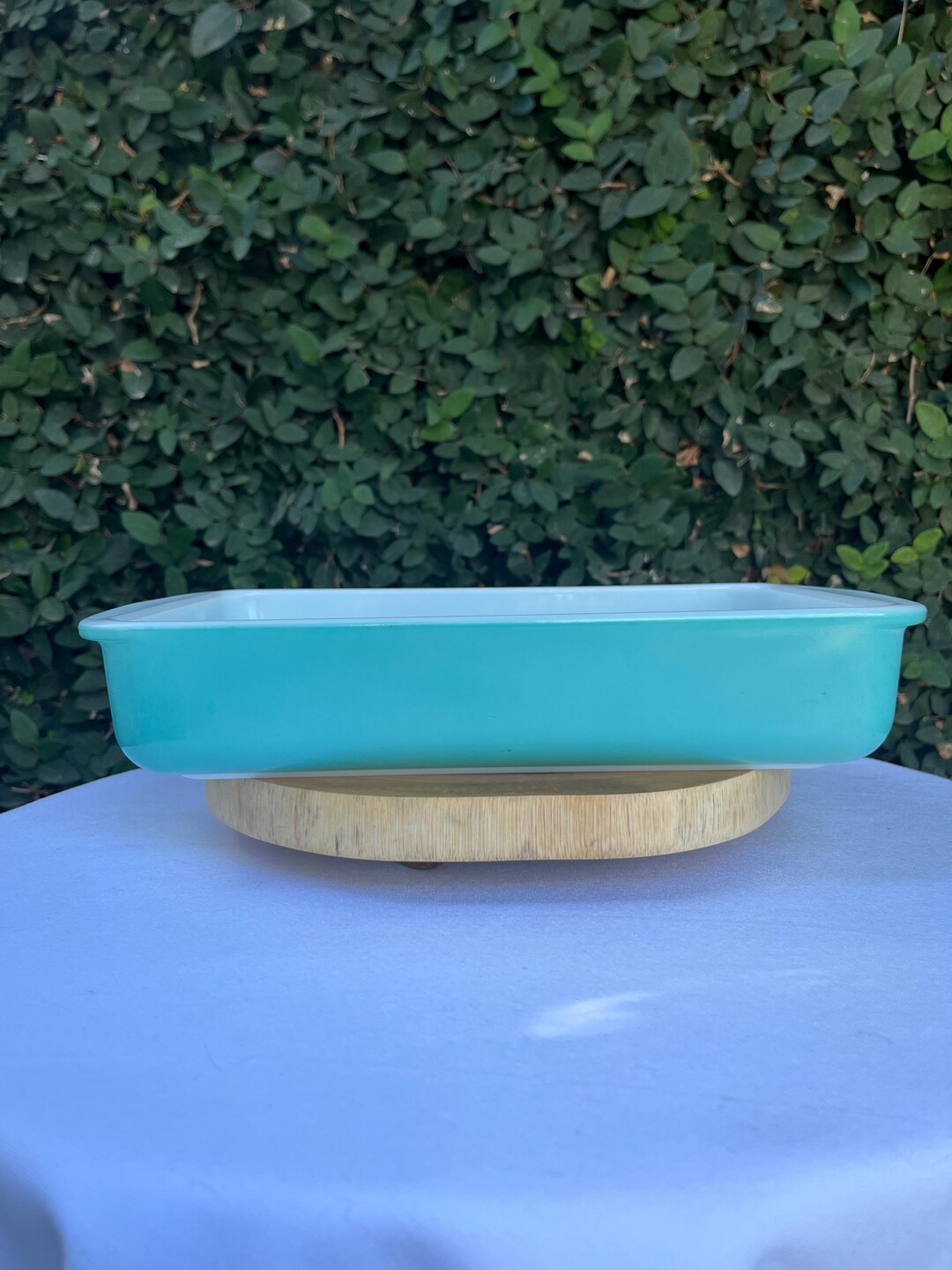 Pyrex Turquoise Oblong Baking and Serving Dish 231 - Etsy