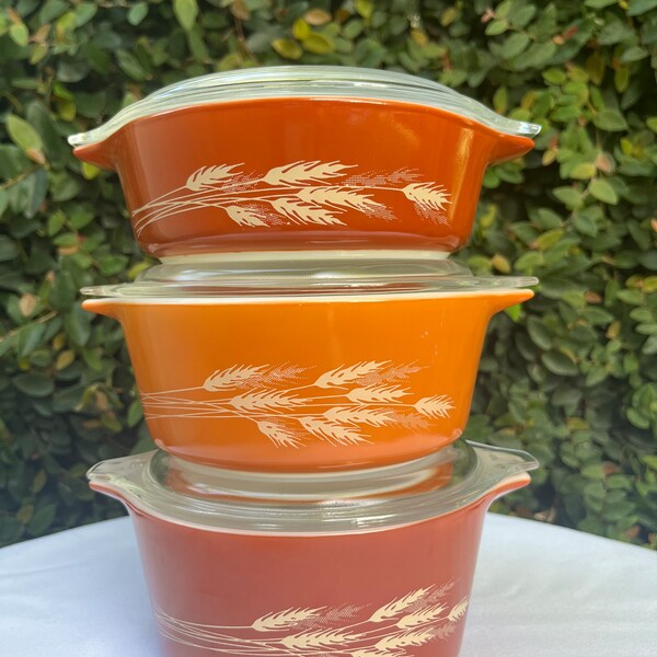 Pyrex Autumn Harvest - Etsy