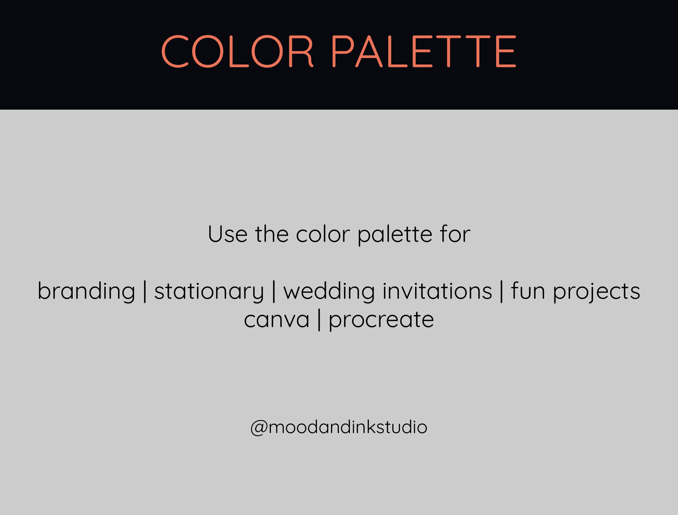 Pastel Brand Color Palette | Neutral Colors | Elegant Branding | Color ...