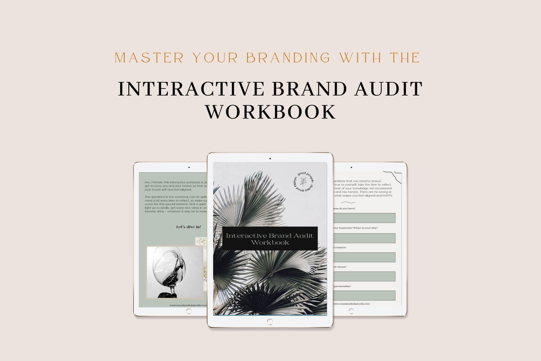 Branding Checklist | Brand Audit Workbook | Interactive Branding ...