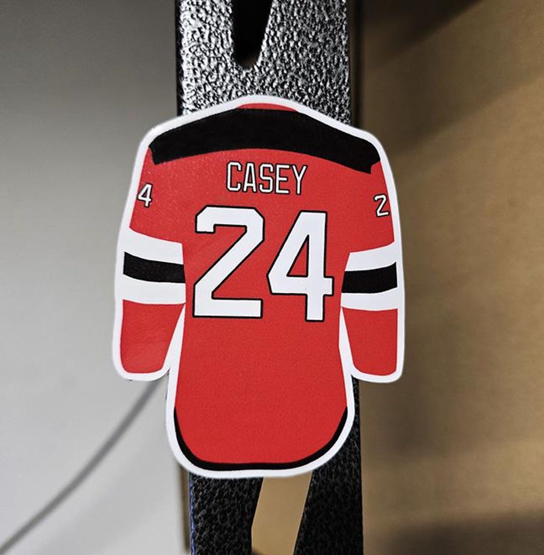 NJ Devils Seamus Casey 24 Jersey Magnet - Etsy
