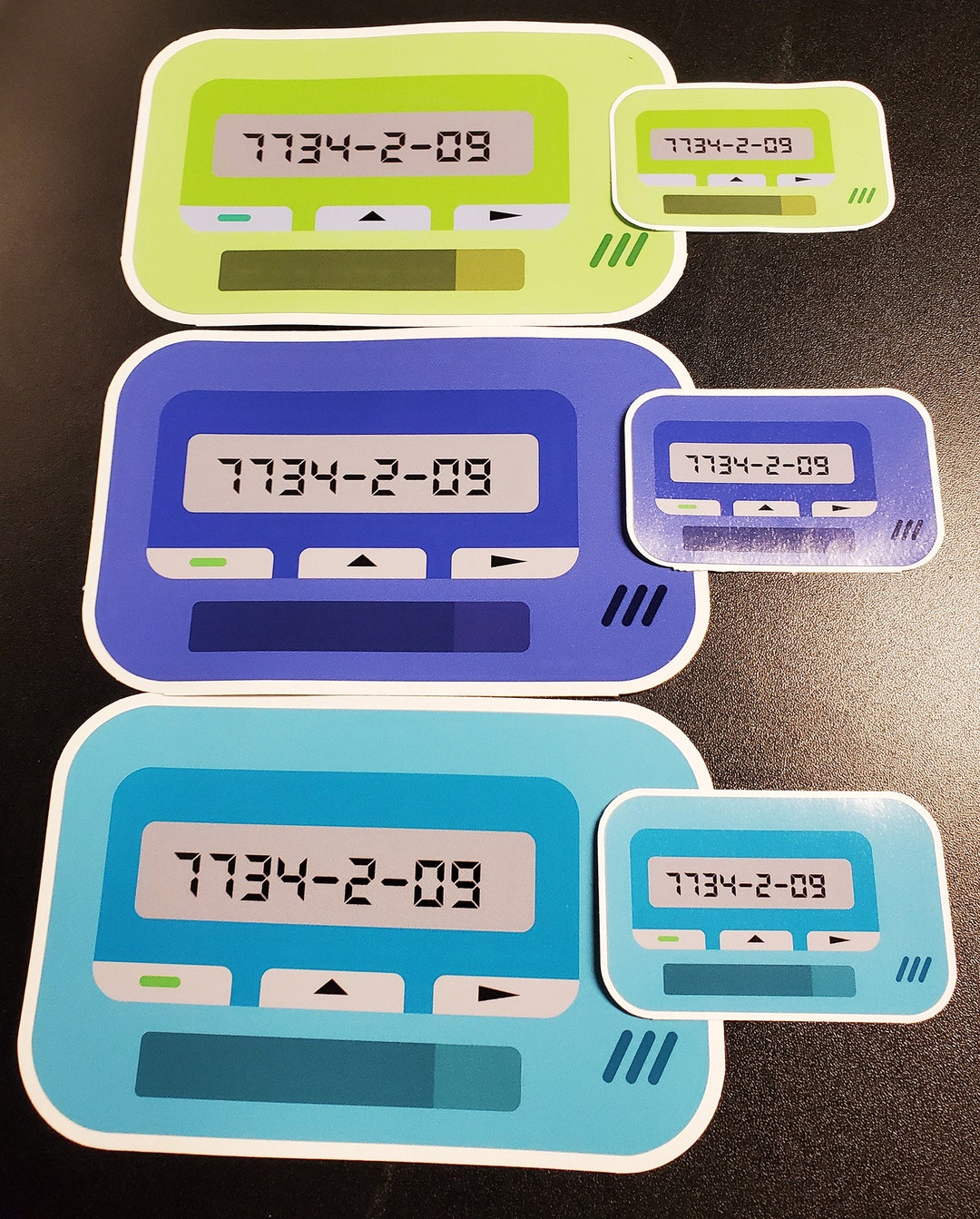 Beeper Text Message Sticker - Etsy