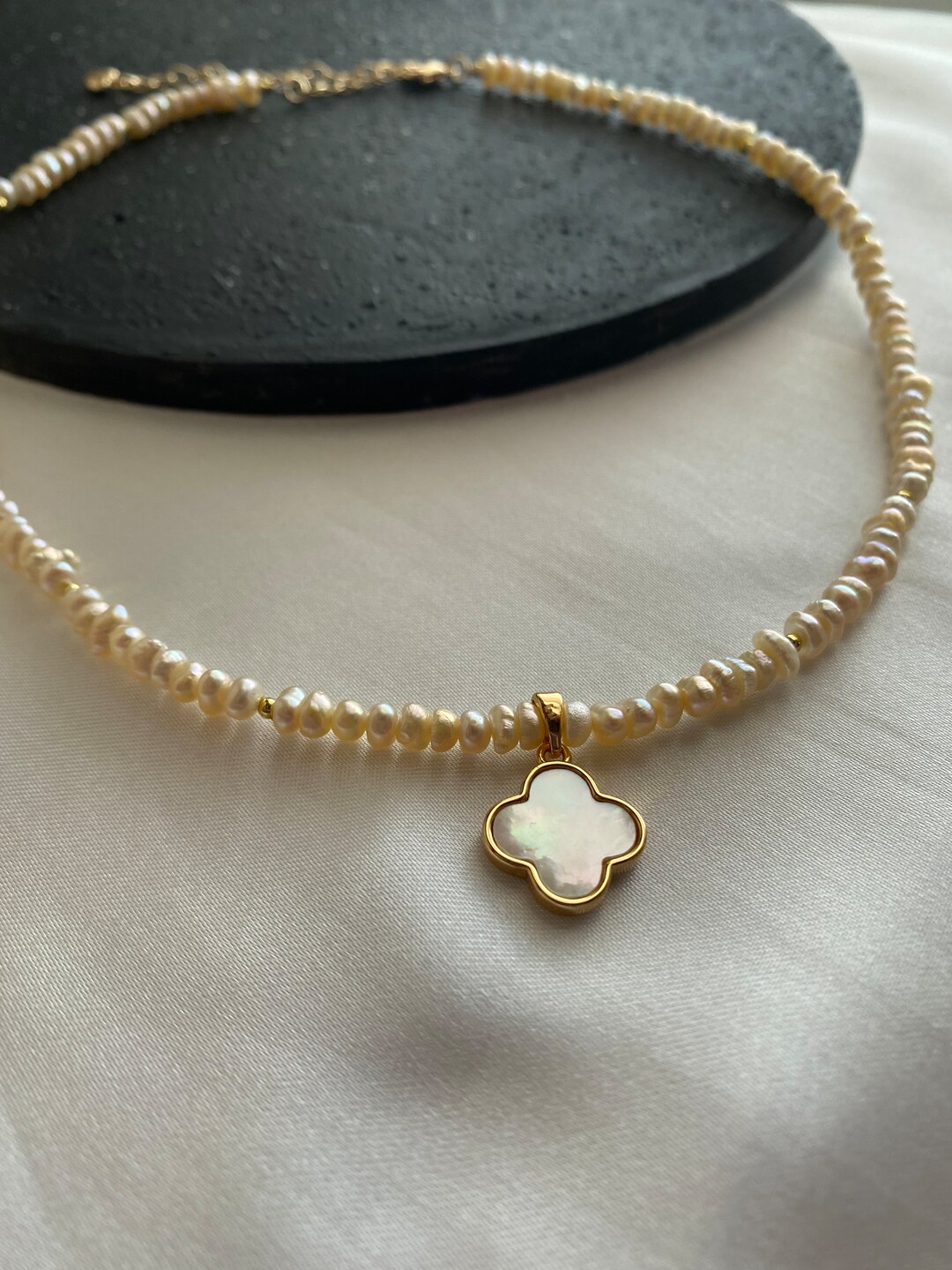 Elegant Pearl Necklace - Etsy