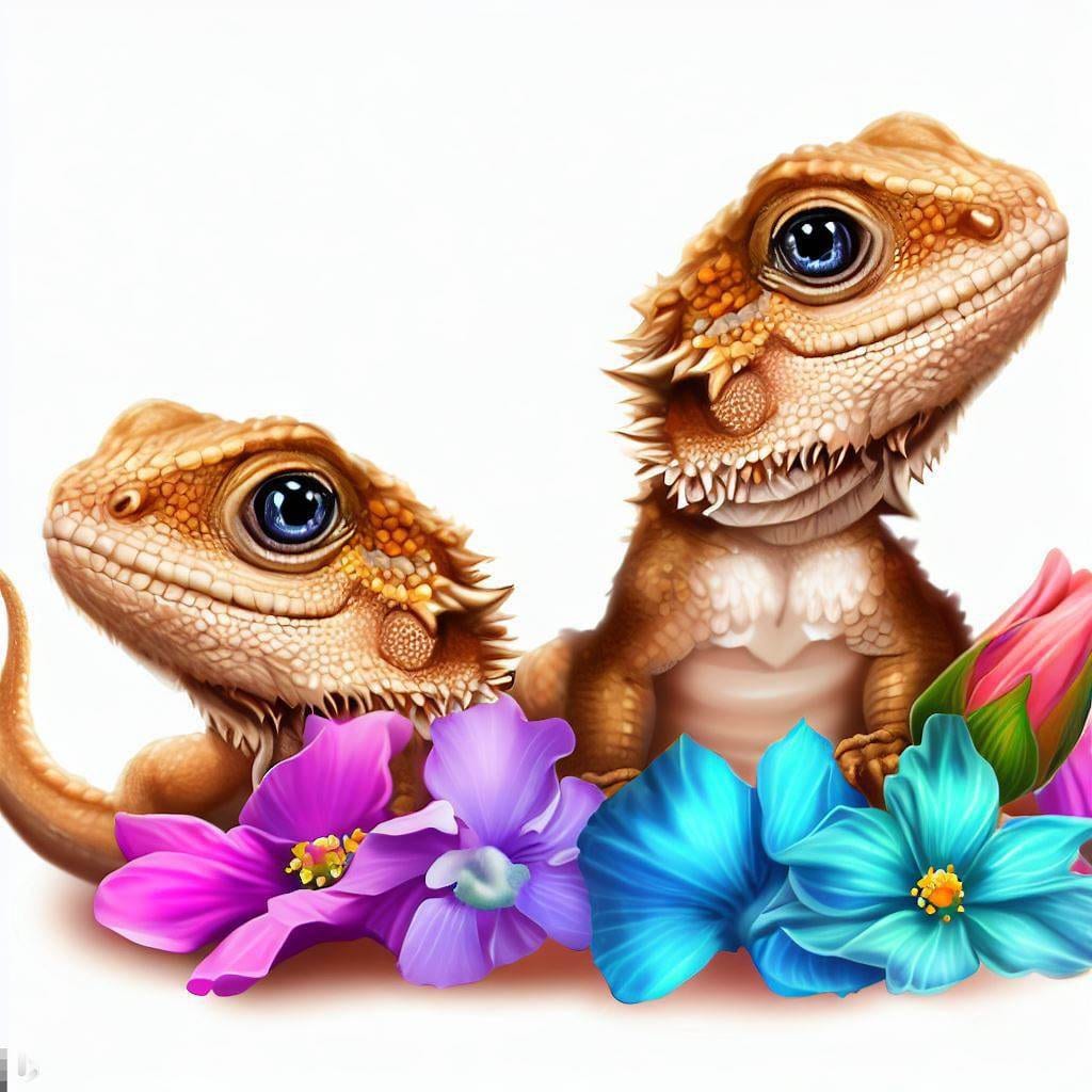 Bearded Dragon Digital Print - Etsy