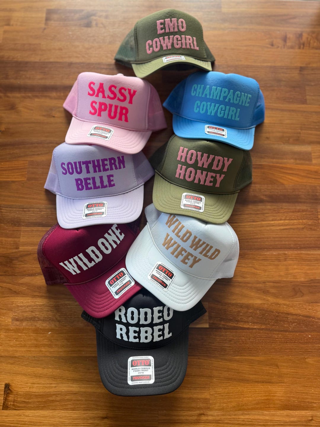 Cowgirl Trucker Hat, Not My First Rodeo Hats, Western Style Caps - Etsy