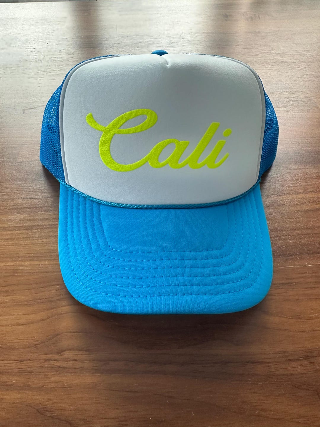 Custom Puff Print Cali Trucker, California Trucker Hat, Cali Summer Hat ...
