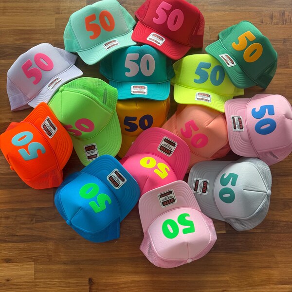50 Year Bday Hat - Etsy