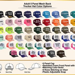 Spring Break Custom Puff Print Trucker Hat, Girls Vacation Custom Hat ...