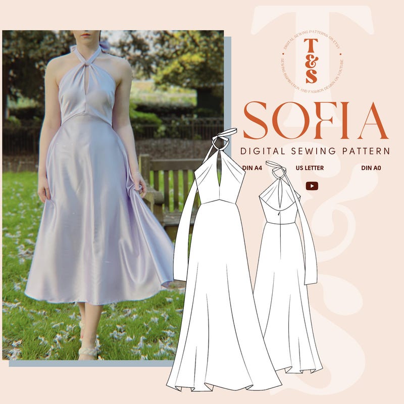 Pdf Dress Pattern - Etsy