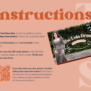 Lola Perfect Fit and Flare Midi Dress With Square Neckline PDF Sewing ...