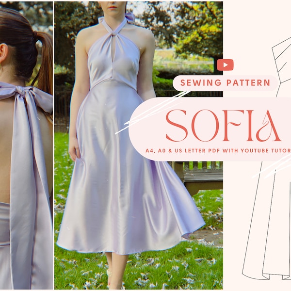 Mini Dress Sewing Pattern - Etsy