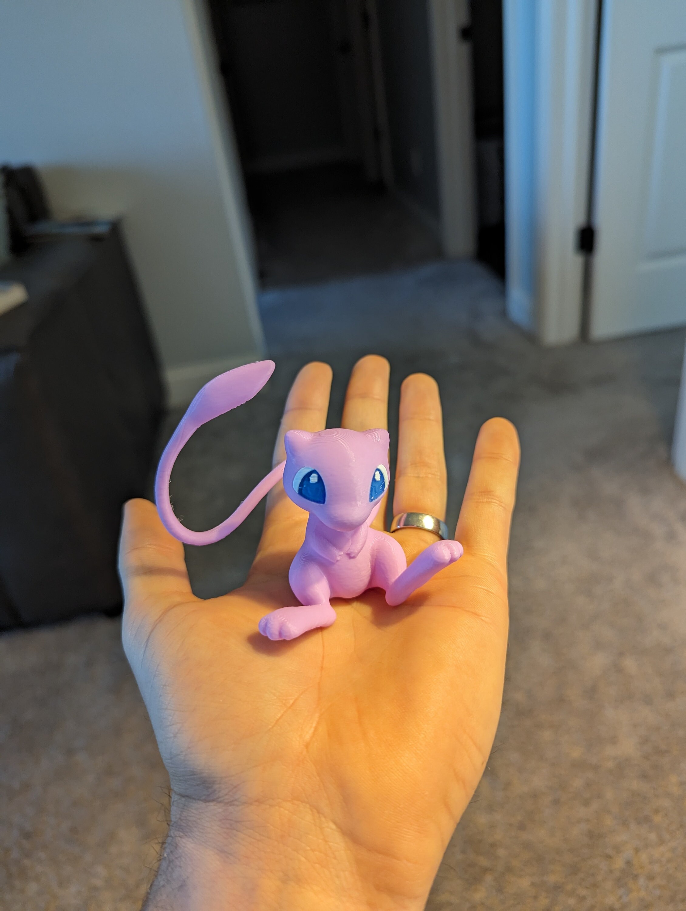 3D Printed Full Colored Pokémon (MEW) - Etsy