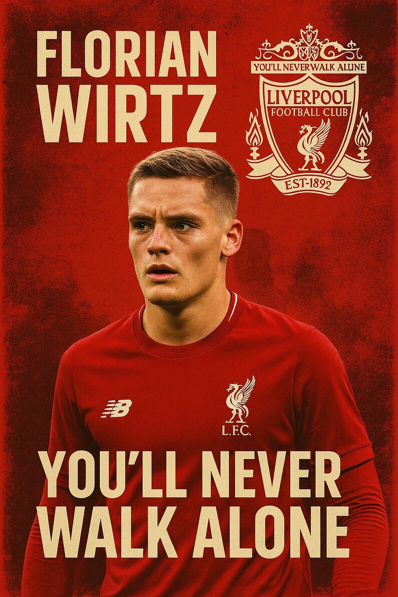 Welcome to Anfield Fabian Wirtz! Liverpool FC LFC - Etsy