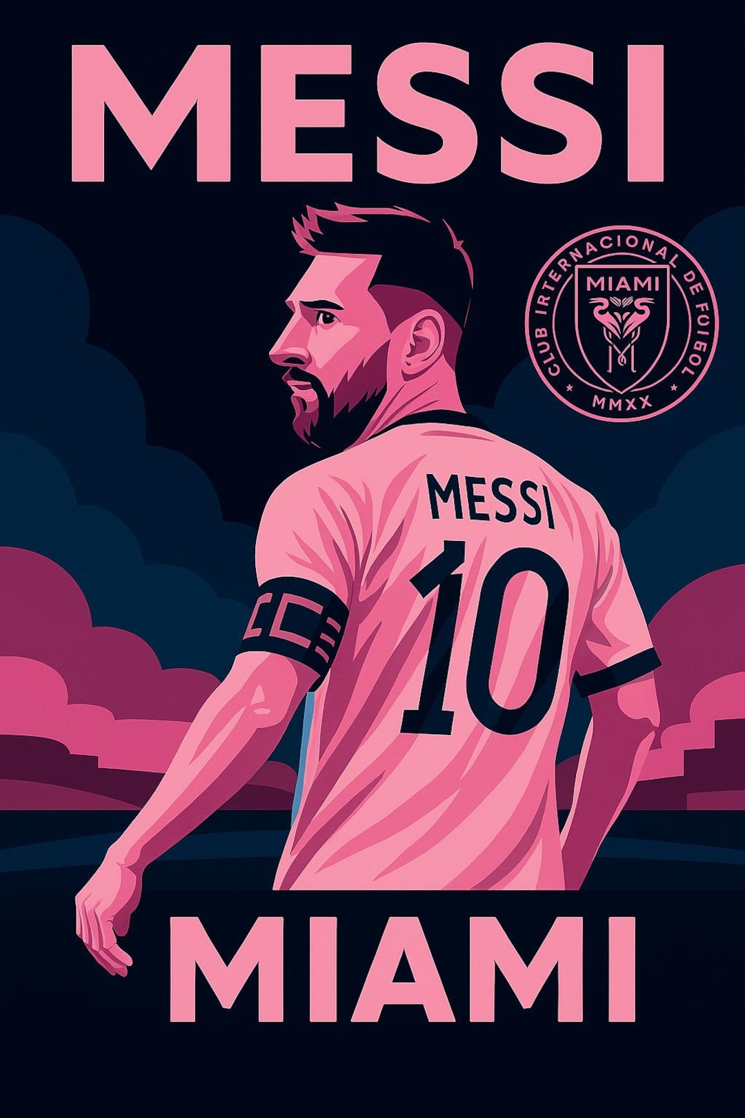 The GOAT #10 MESSI - Miami FC - Etsy
