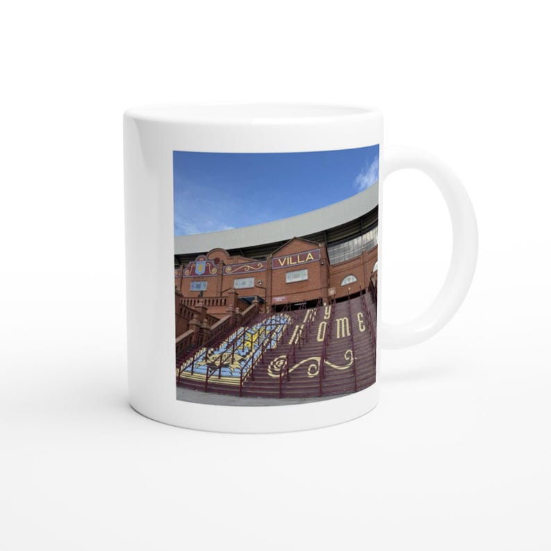 Aston Villa Villa Park Holte End Steps 11oz Ceramic Mug - Etsy