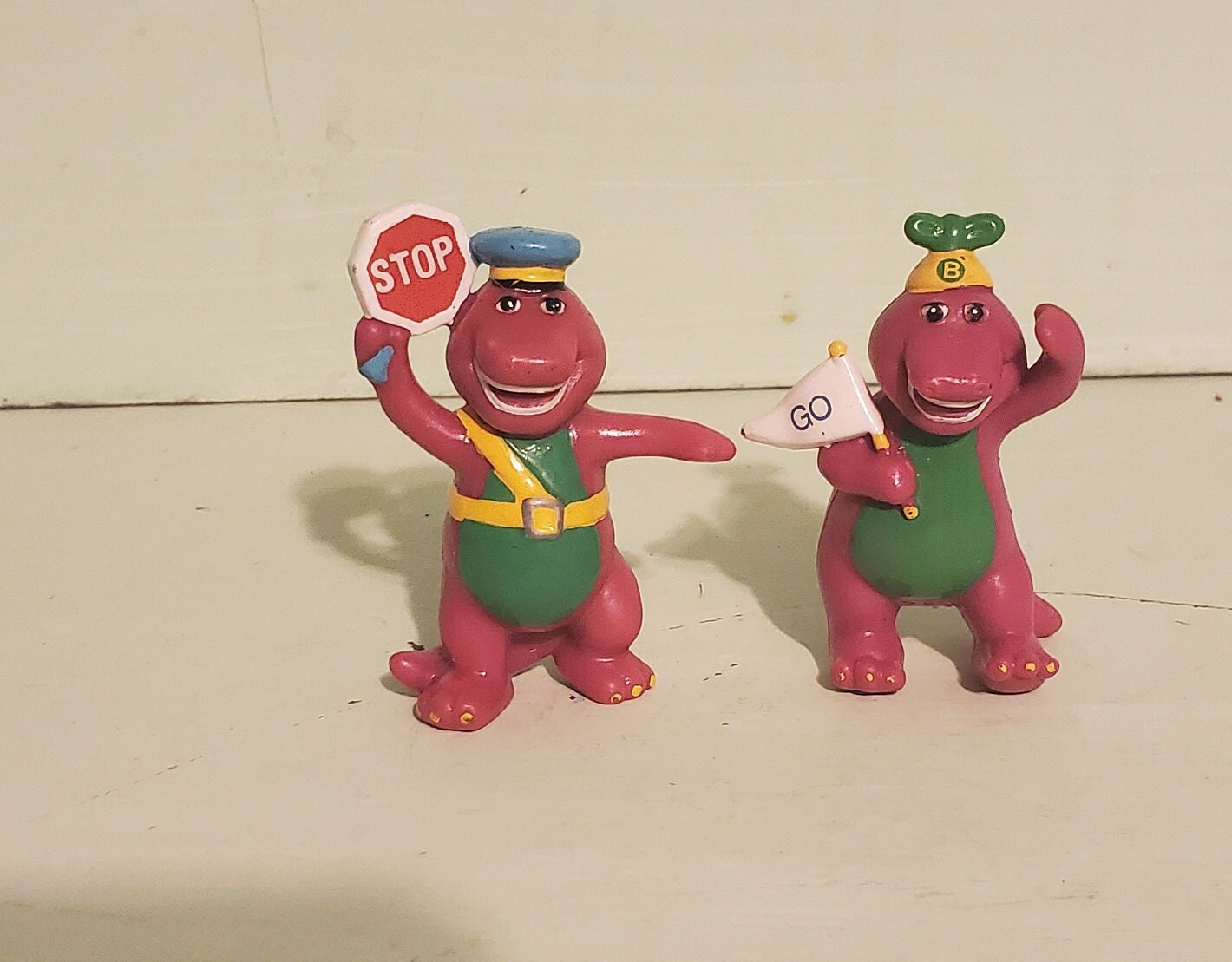 Vintage Barney Pvc Figurines - Etsy