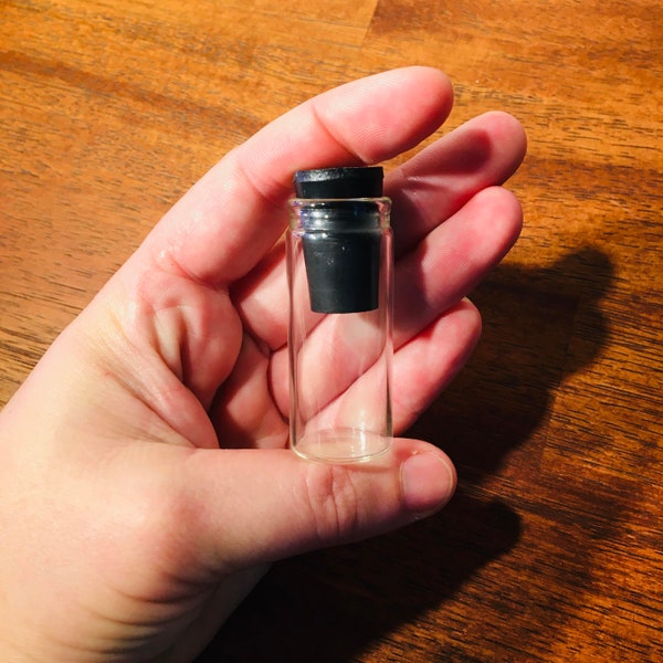 Vintage Glass Vials - Etsy