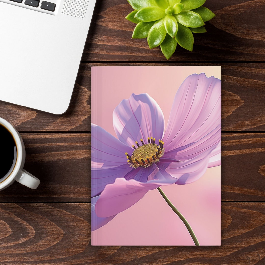 October Birth Month Flower Cosmos Journal / October Birth Flower Gift ...