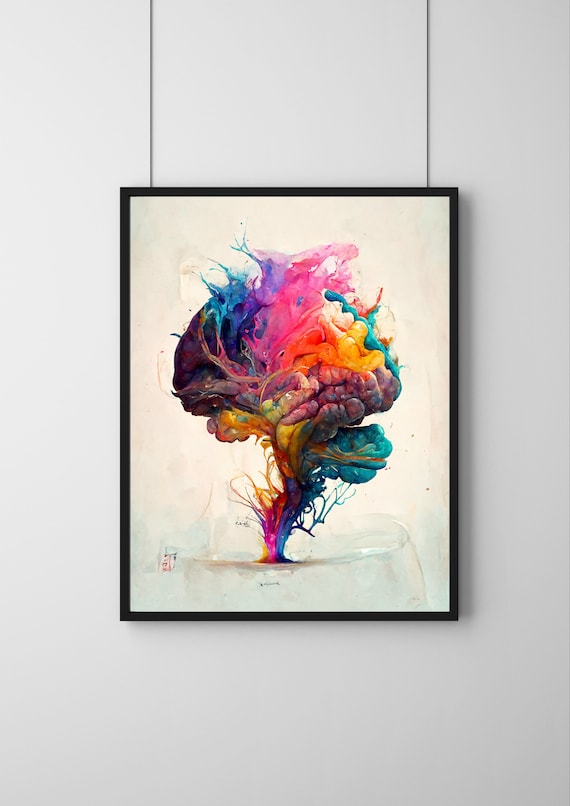 Brain Exploding Drawing