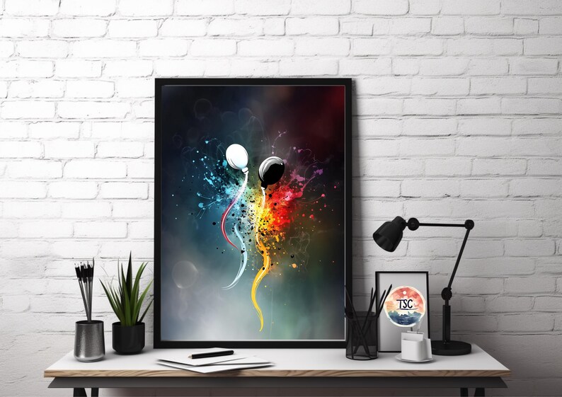 Buy Reproductive Health Poster: Colorful IVF & Infertility Awareness ...