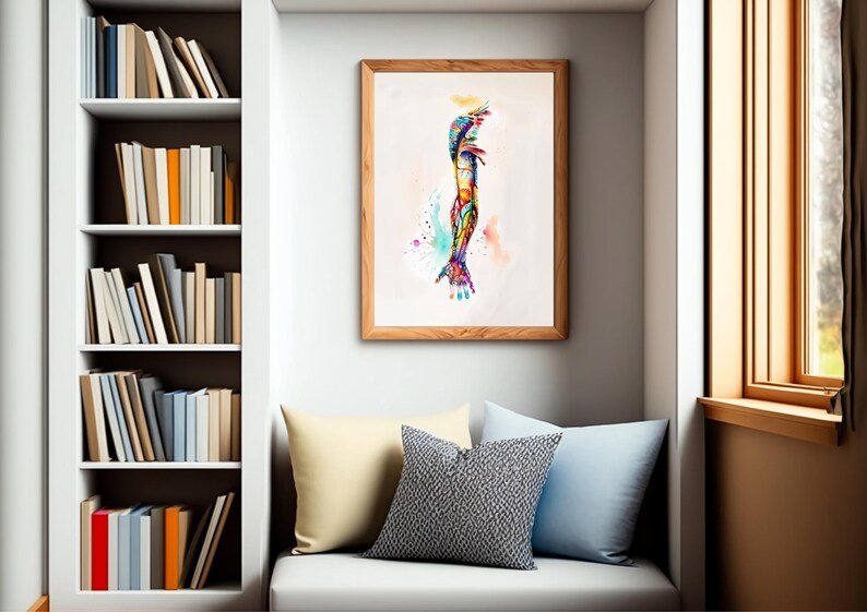 Phlebotomy Arm Anatomy Poster: Vibrant AI Art for Medical Decor ...