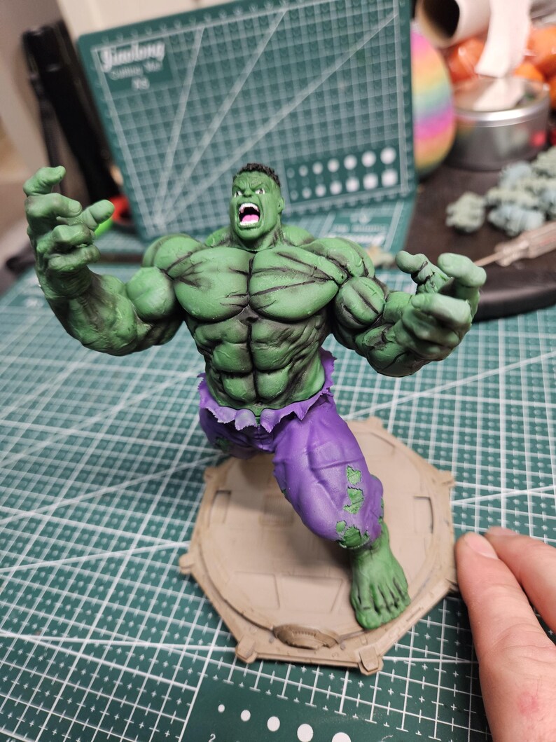 Hand Painted Hulk - Etsy