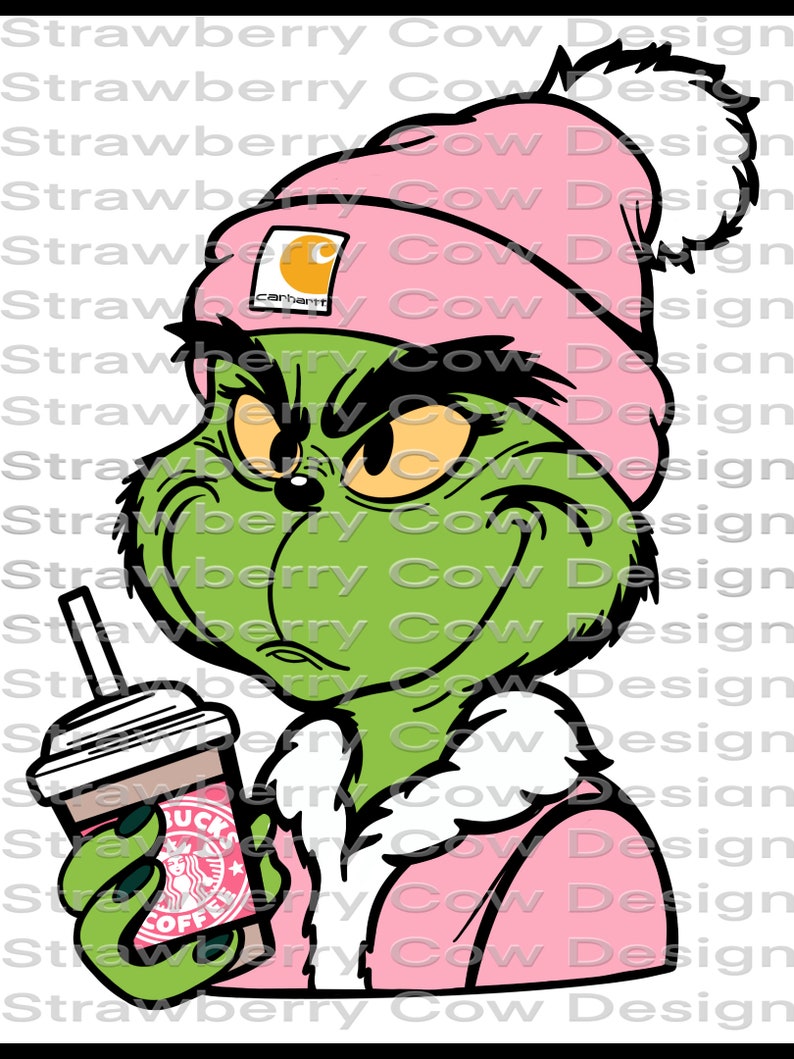Pink Grinch Carhartt, Grinch Carhartt Png, Jpg, Pdf - Etsy