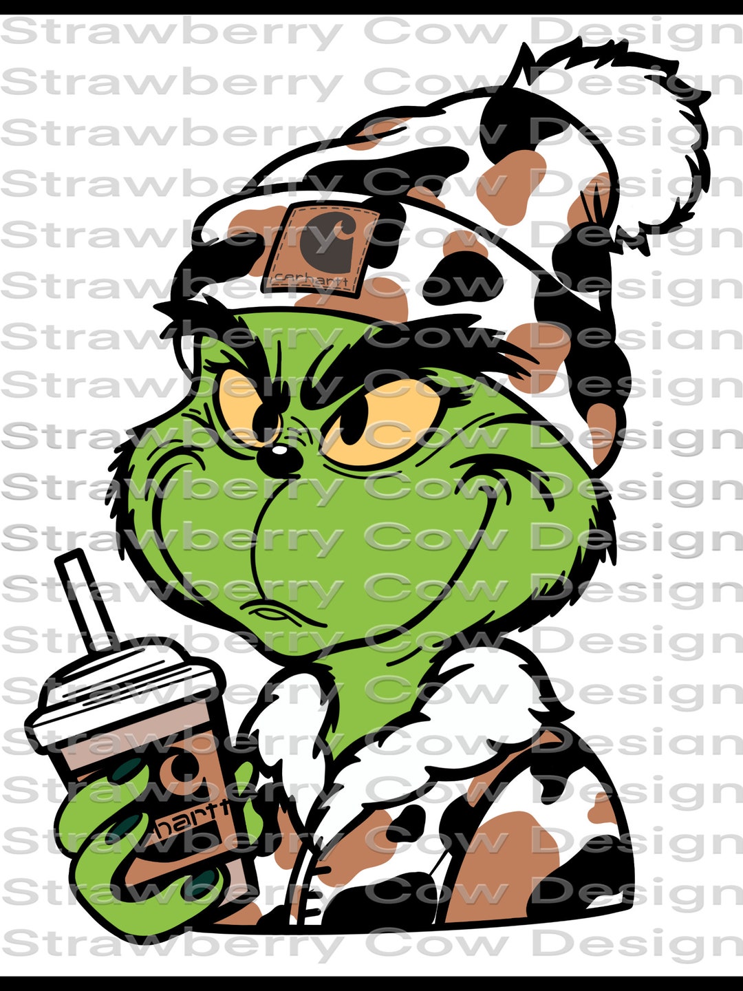 Grinch Carhartt Grinch Png Grinch Cow Carhartt Png Pdf - Etsy Canada