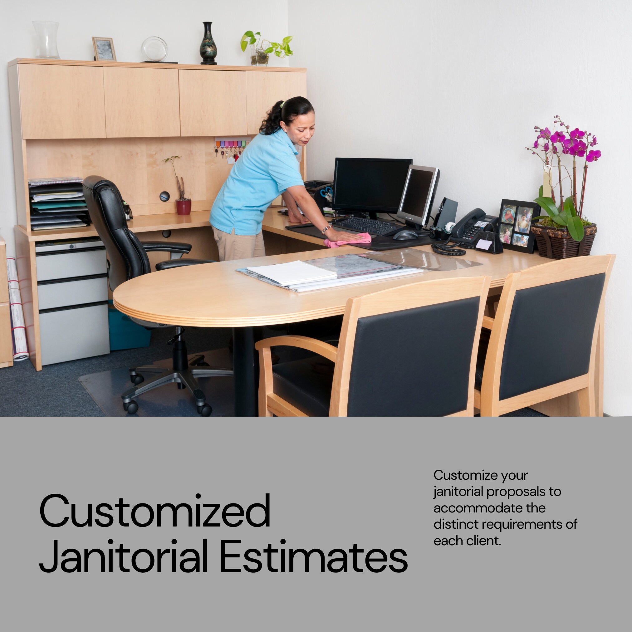 Professional Easy to Use Janitorial Cost Estimator Template Digital Download Commercial ...
