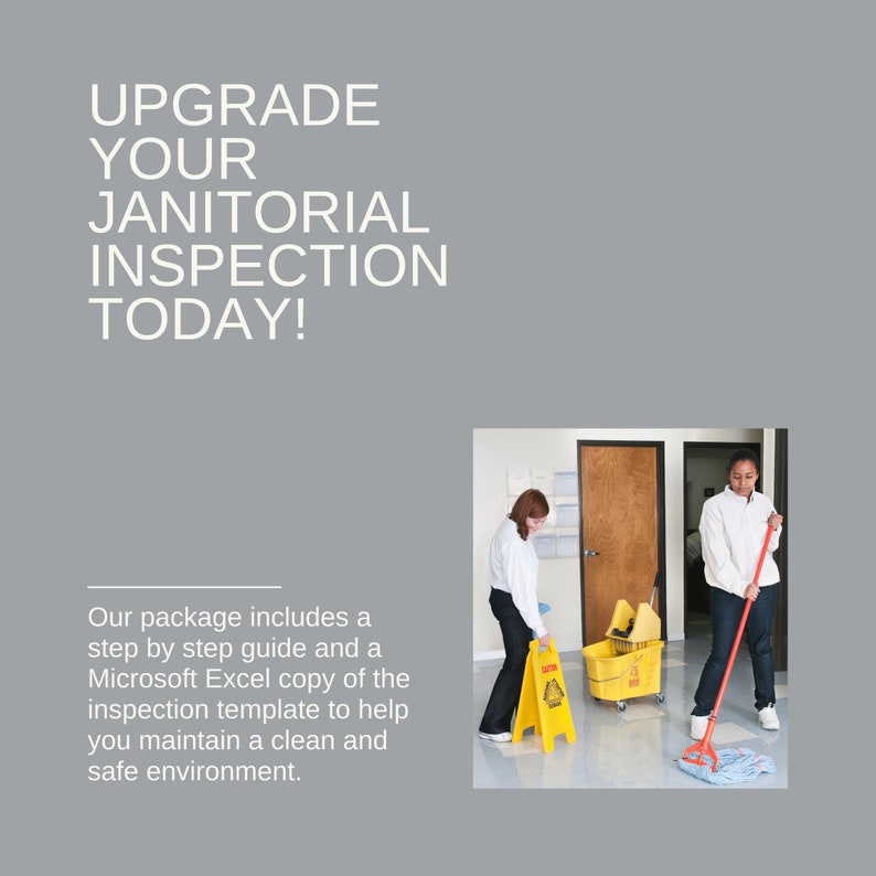 Janitorial Inspection Form: DIY Guide to Convert Excel Audit Into ...