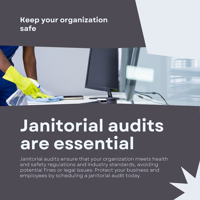 Instant Download Janitorial Quality Assurance Inspection Form ...