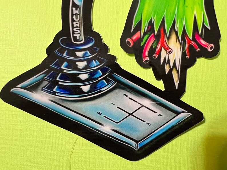Zombie Hand Hurst Shifter High Quality Vinyl Decal Hot Rod - Etsy