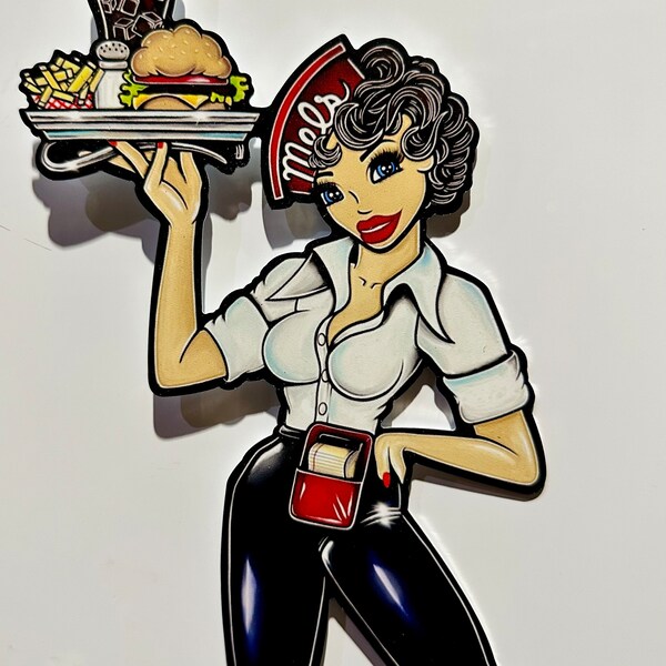 Pin up Tin Signs - Etsy