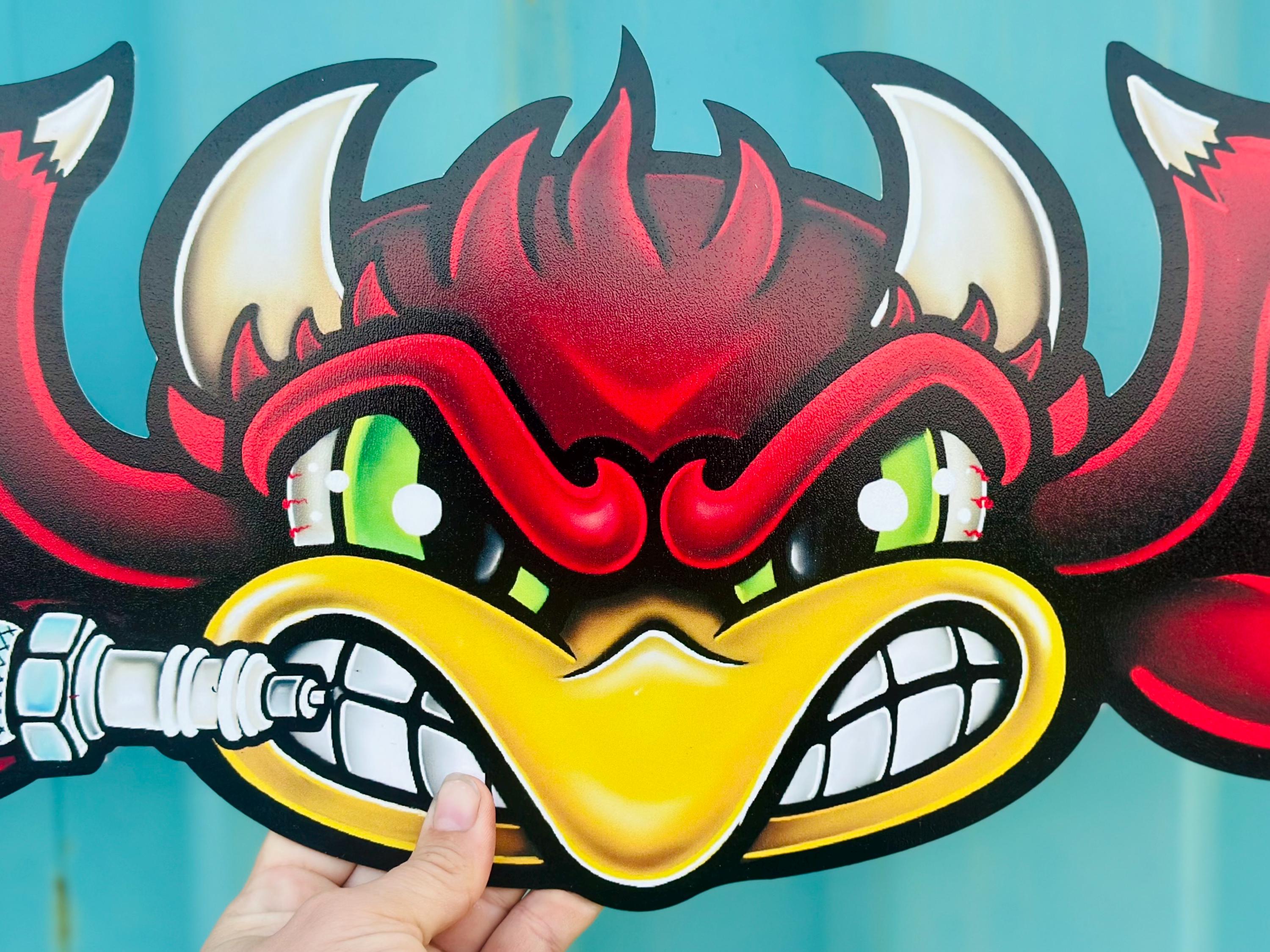 ALUMINUM Speed Demons Metal Sign Art, Tin Signs, Garage Art, Hot Rod ...