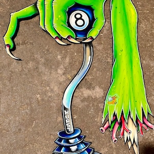 Zombie Shifter Metal Sign Art , Hand Plasma Cut From 16 Gauge Steel and ...