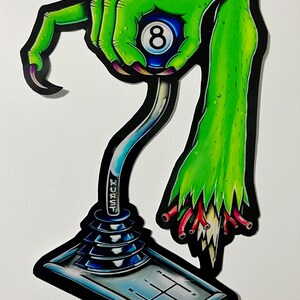 Zombie Hand Hurst Shifter High Quality Vinyl Decal Hot Rod - Etsy